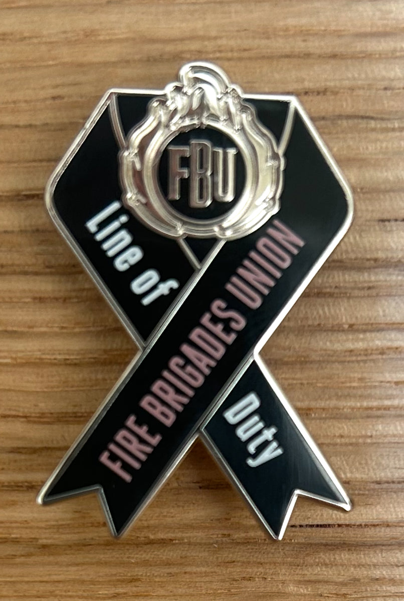 FBU Line of Duty Memorial Badge – Fire Brigades Union