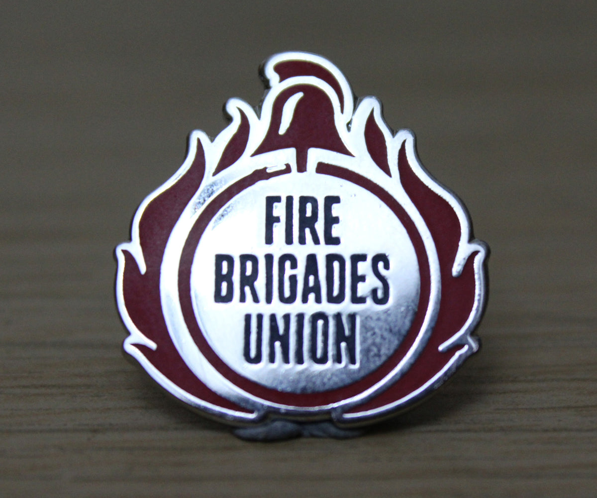 FBU Pin Badge – Fire Brigades Union
