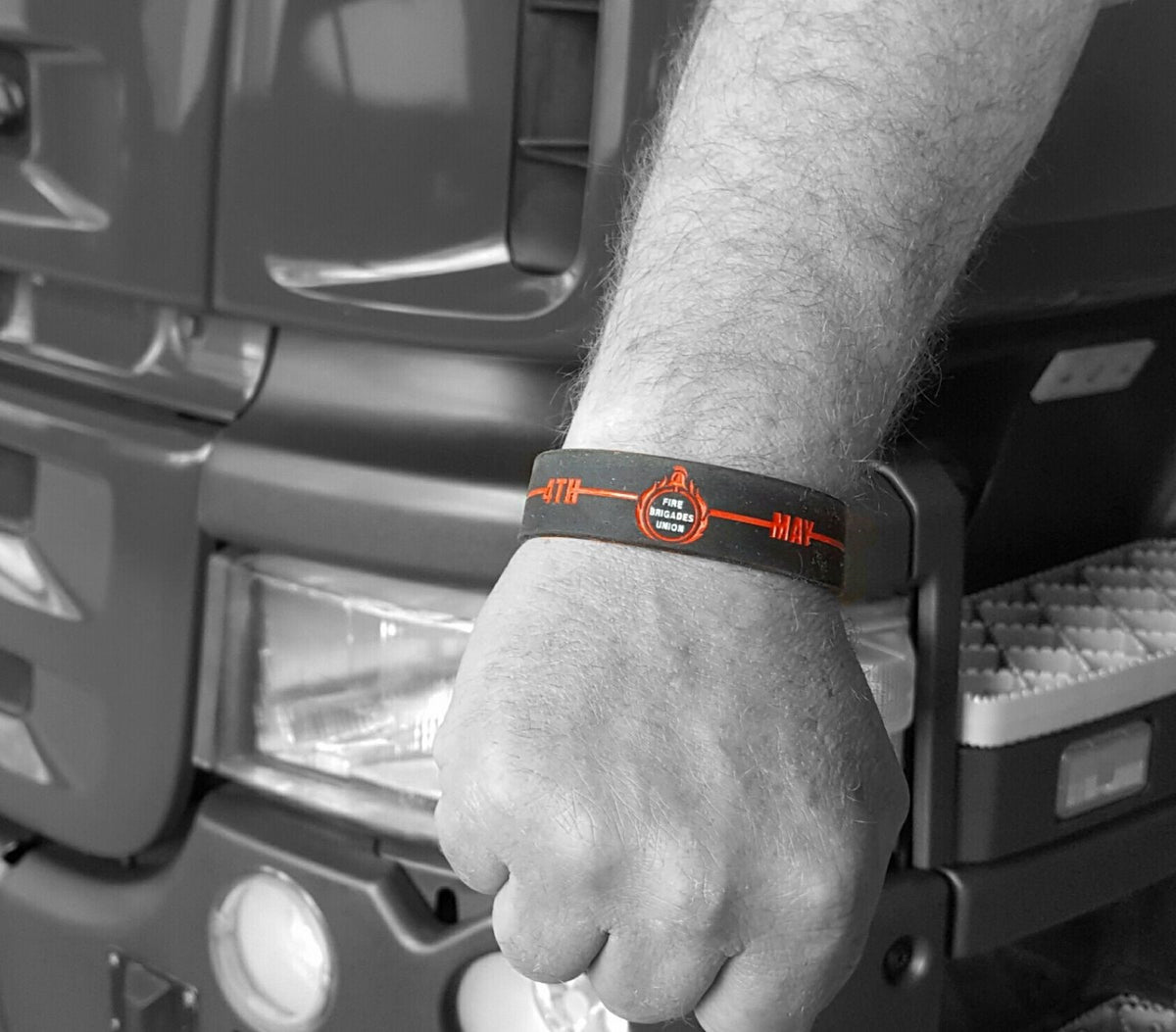 Firefighters Memorial Day wristband – Fire Brigades Union