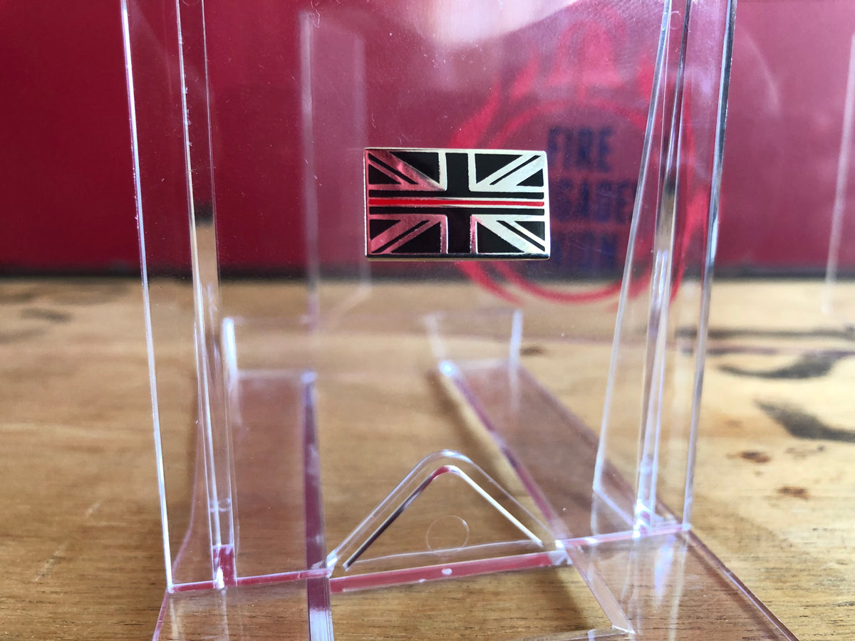 Thin Red Line Lapel Badge – Fire Brigades Union