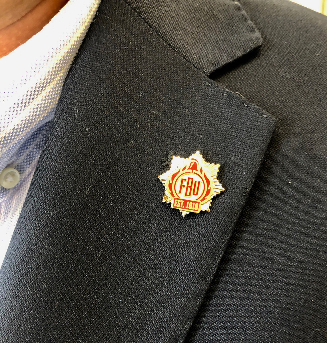 FBU lapel pin – Fire Brigades Union