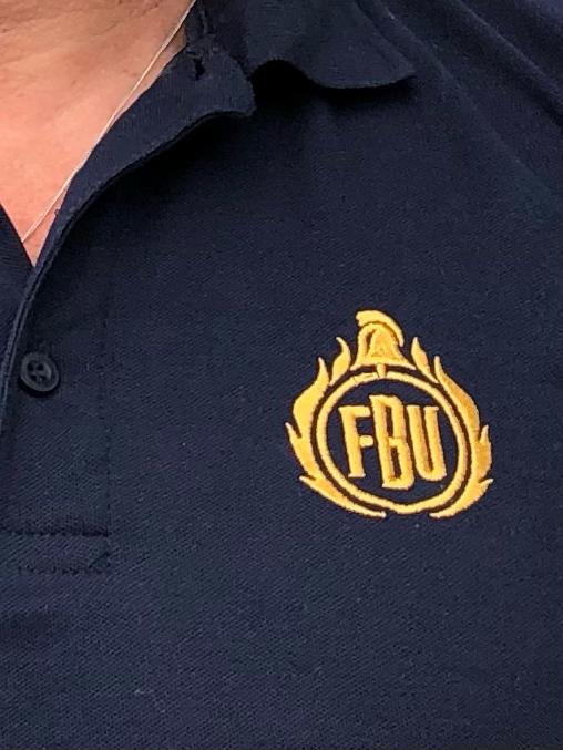 FBU Navy Men's Polo Shirt – Fire Brigades Union